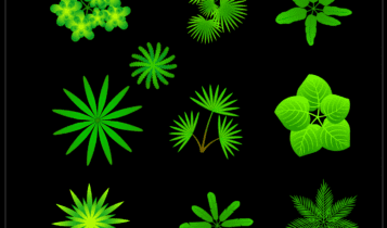 Trees Plants CAD Blocks