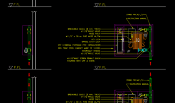 18.Security Camera AutoCAD Blocks