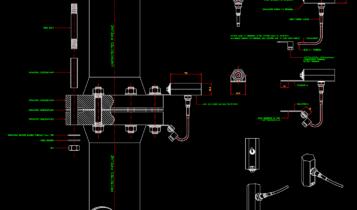 38.Electric Pole AutoCAD Blocks