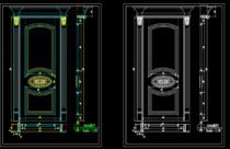 22.A set of trees and shrubs color top view AutoCAD blocks