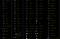 51.Electrical Symbols Transformers, Generators AutoCAD Blocks