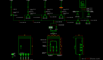 255 Autocad Colors blocks in AutoCAD free download