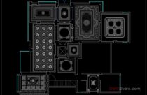 255 Autocad Colors blocks in AutoCAD free download