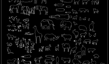 Animals - Free Cad Blocks, download DWG models for architects ...