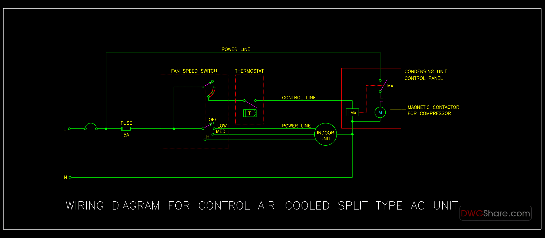 Wiring Diagram Ac Unit Wiring Diagram