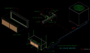 Air conditioner Archives - Free Cad Blocks, download DWG models for ...
