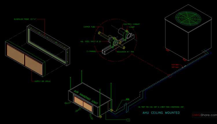 35.Air Handler Cad Details Blocks free download - Free Cad Blocks ...
