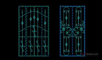 19.Siamese Connection Cad Blocks