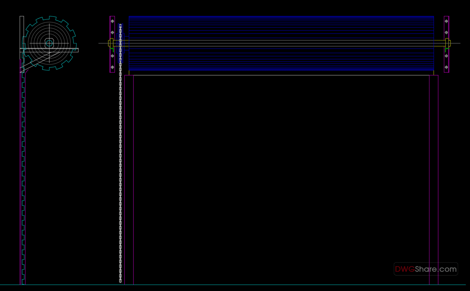 79.Garage doors AutoCAD blocks free download