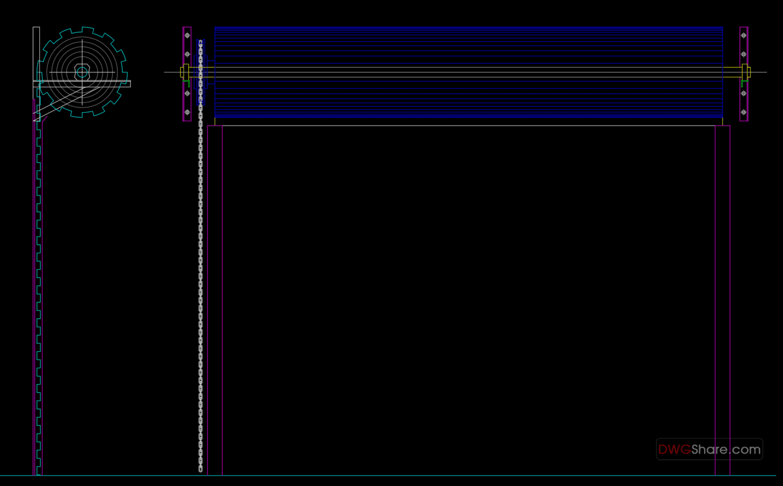 79.Garage doors AutoCAD blocks free download
