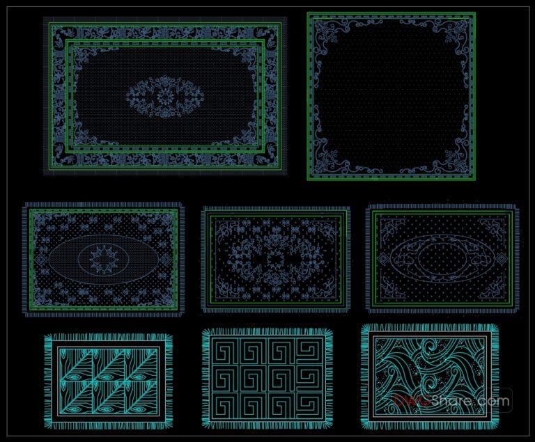 92.Carpets Cad Blocks Free Download | Free Cad Blocks, download DWG ...