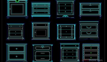 19.Siamese Connection Cad Blocks