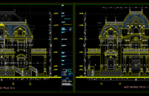 137.Autocad Drawing Of Cornices and molding For Download
