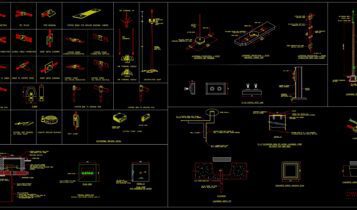 36.Electrical Power Plan Layout CAD