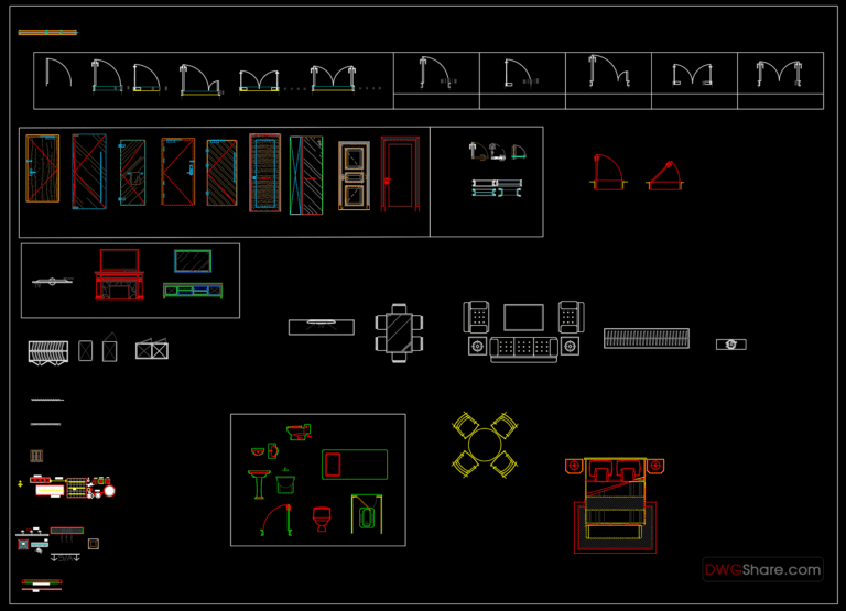 101.Autocad stretchable dynamic block Free download
