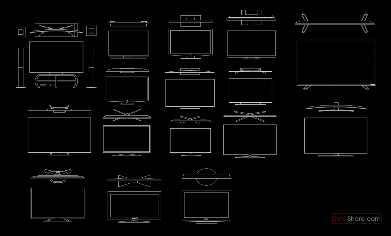106.TV CAD Blocks | Free Cad Blocks, download DWG models for architects ...