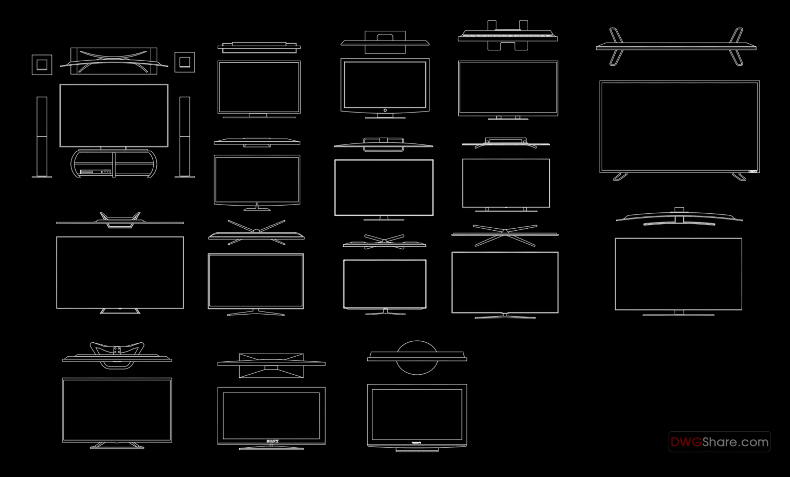 106.TV CAD Blocks | Free Cad Blocks, download DWG models for architects ...