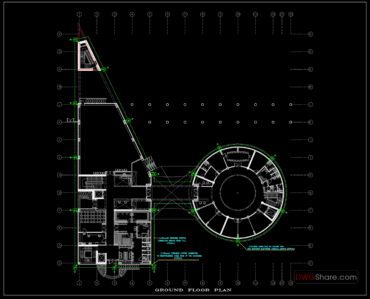11.Earthing and Lightning Layout Plan CAD