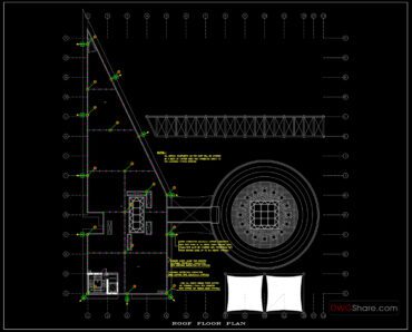 11.Earthing and Lightning Layout Plan CAD