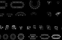 13.Office Plan CAD Blocks