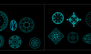 10.Fan coil unit AutoCAD blocks free download