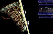 64.Detailed AutoCAD Drawings Of Road section For Download