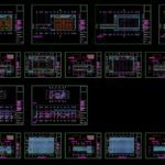 19.Wedding Hall Layout Plan and Elevations CAD - Free Cad Blocks ...