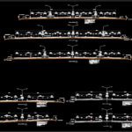 20.Cad File of Expressway General Plan, Section With Side Slope For ...