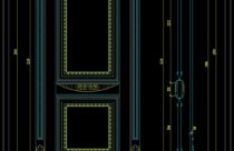 141.Arch Window CAD Blocks Elevation Design Free Download