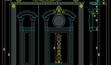12.Cabinet Hardware AutoCAD blocks free download
