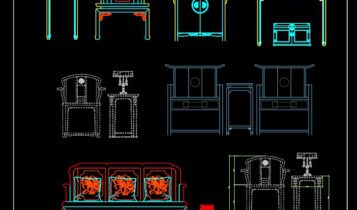 27.Security Camera System AutoCAD Blocks