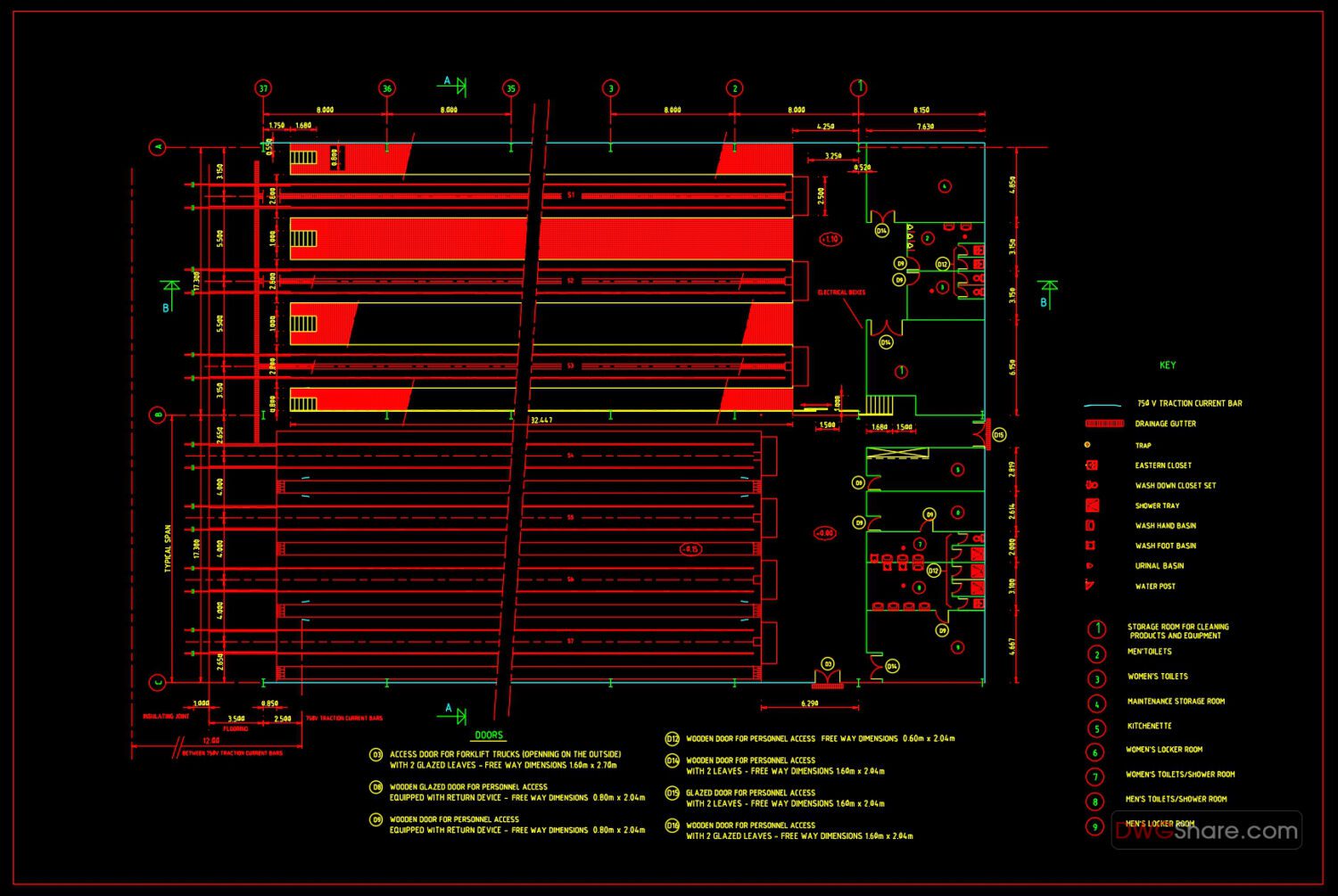 3.Siding Tracks Layout Plan CAD | Free Cad Blocks, download DWG models ...