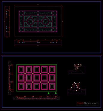 34.Free Autocad Ceiling Detail | Free Cad Blocks, download DWG models ...