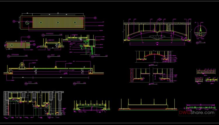 36.Free Autocad Ceiling Detail (1) - Free Cad Blocks, download DWG ...