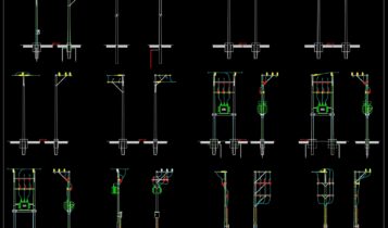 18.Security Camera AutoCAD Blocks