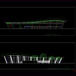 3D Airport Terminal Autocad DWG File - Free Cad Blocks, download DWG ...