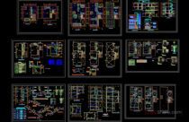 756. Free Download of Large Residence With Central Garden House AutoCAD ...