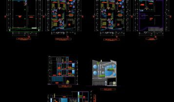 133. Download free CAD DWG files – 12-floor 5-star hotel architectural ...