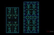 45 models of gypsum cornices and gypsum components in CAD drawings