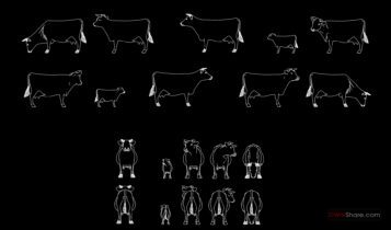 Animals - Free Cad Blocks, download DWG models for architects ...