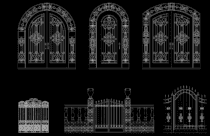 23.Autocad Drawing Of Ancestral Temple For Download