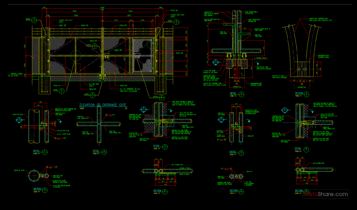 19.Control Panel Layout AutoCAD Blocks