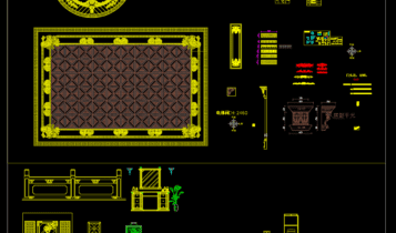 27.Security Camera System AutoCAD Blocks