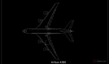 Helipad Plan and Elevation Details Autocad Drawing DWG