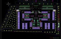 Bus Station Layout Plan AutoCAD File DWG