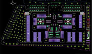 Security Check Point 3D Model AutoCAD File DWG