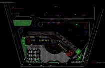 Bus Station Layout Plan AutoCAD File DWG