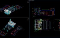 148. The CAD drawings for Floral Patterned Walls for free download