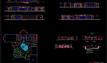 Club House Archives - Free Cad Blocks, download DWG models for ...