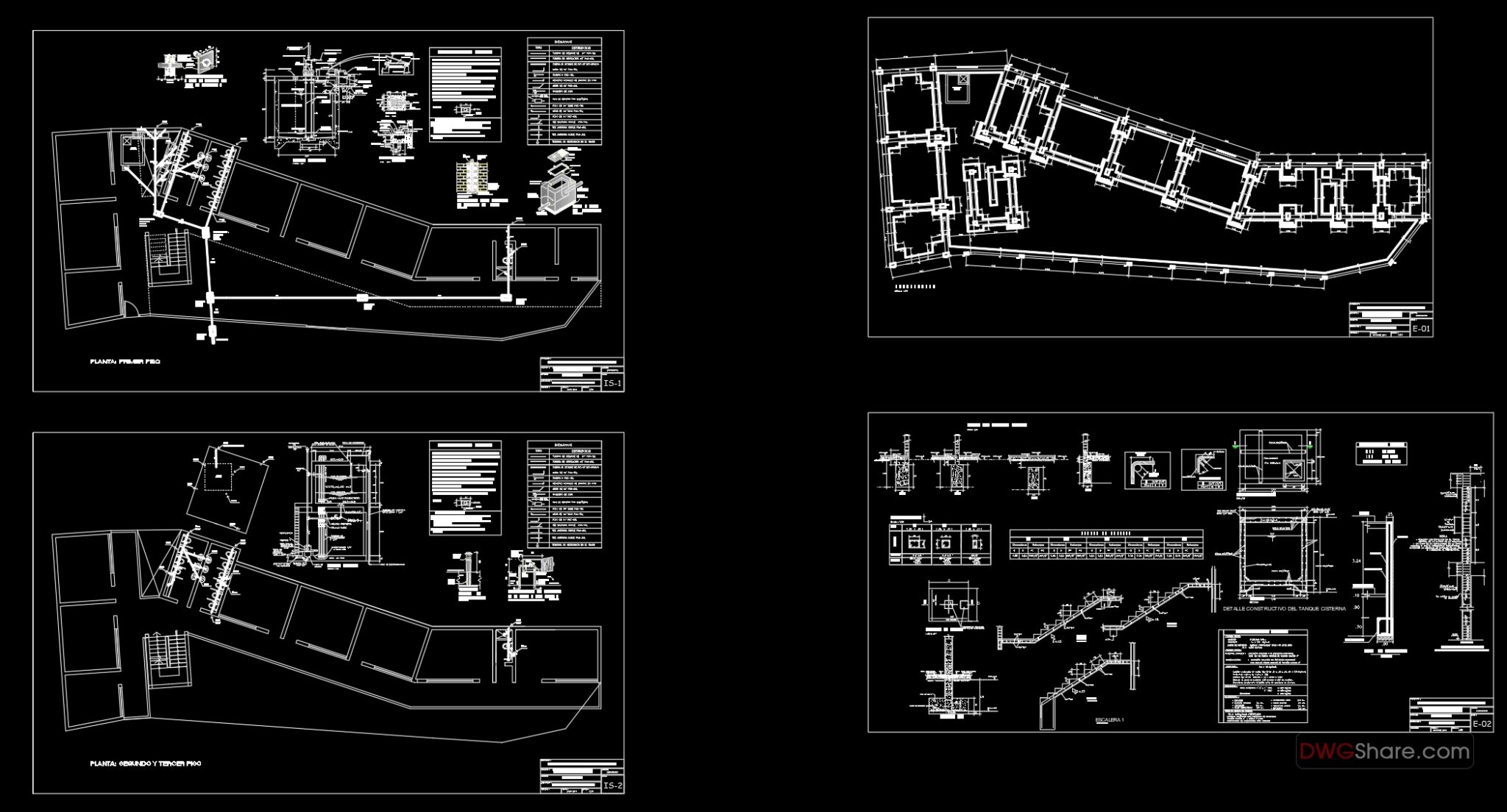 College All Plans and Details AutoCAD File DWG